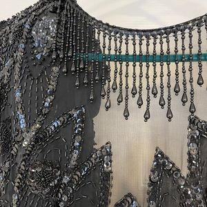 Dresses | Beaded Dress Eyelet Closure Needs To Be Sewen Open Back ...